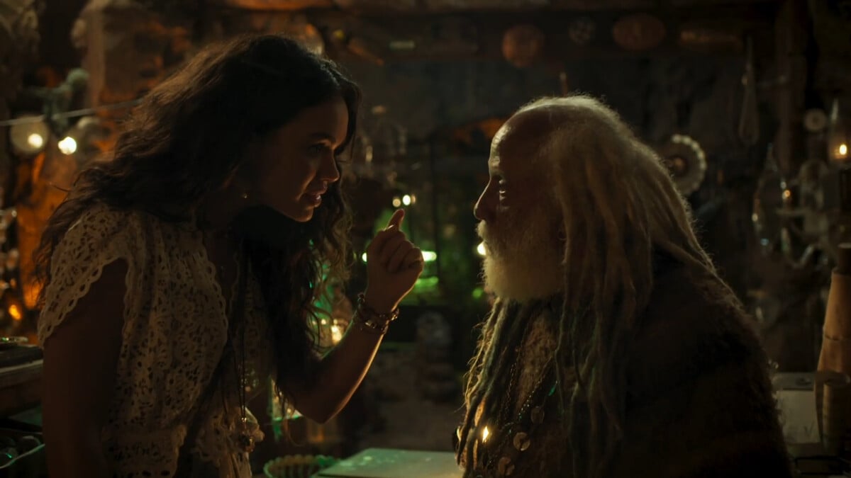 Foto: Luna (Giovana Cordeiro) conversou com Cata Ouro (Hilton Cobra) na ...