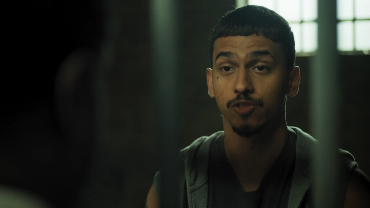 Foto: Merreca (Ruan Aguiar) provoca Luna (Giovana Cordeiro) no capítulo ...