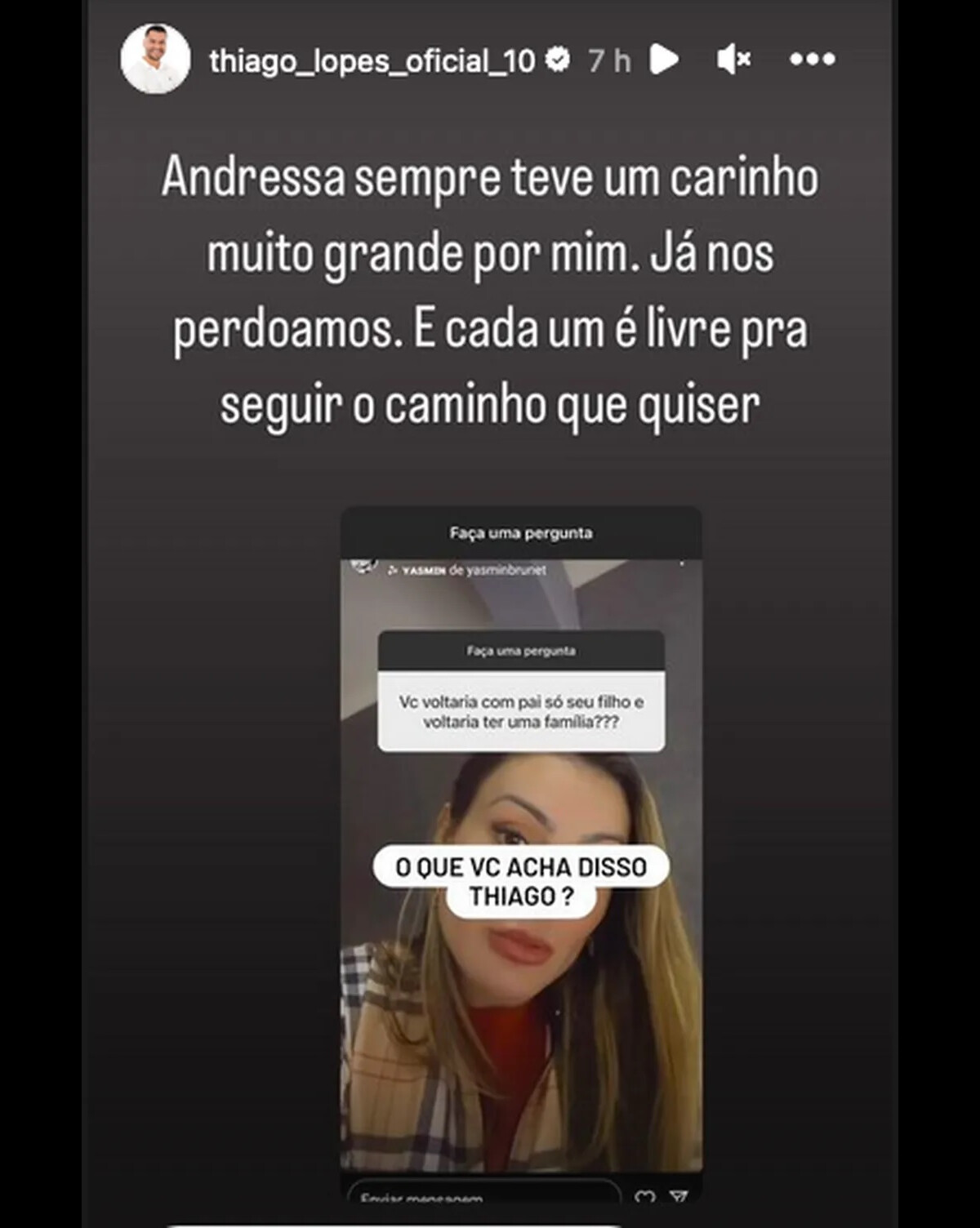 Foto: Andressa Urach provocou Thiago Lopes após término - Purepeople