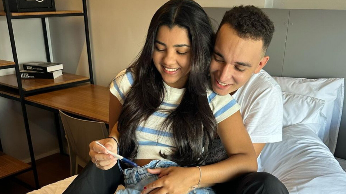 Foto: Grávida, namorada de João Gomes vai passar por cirurgia de ...