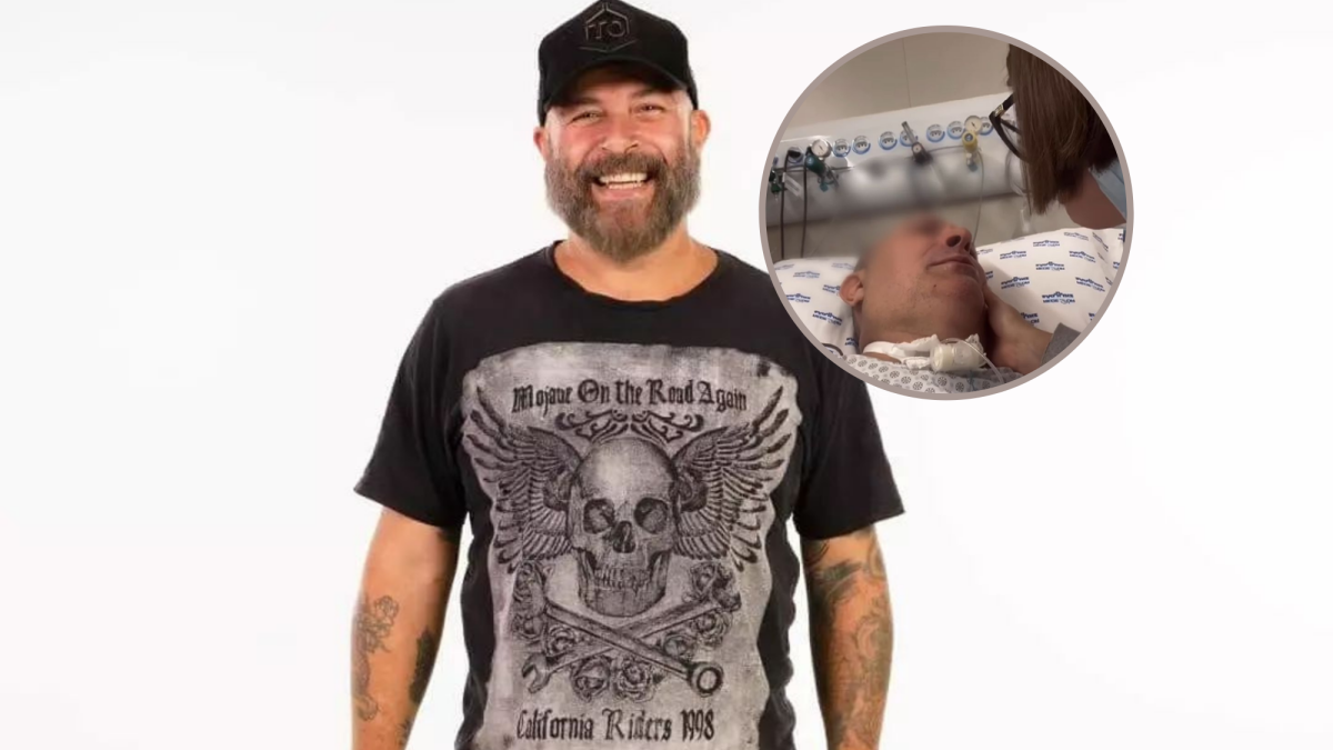 Foto: Mingau, do Ultraje a Rigor, surgiu no hospital em um vídeo ...