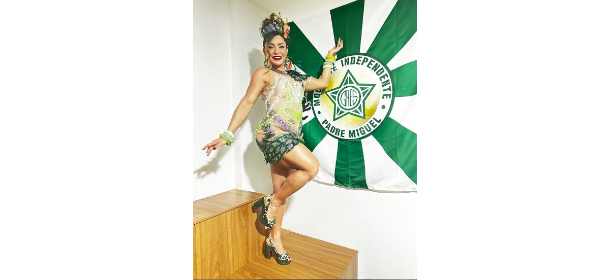 Foto: Fabiola Andrade, mulher de Rogério Andrade, vai desfilar pela ... Foto: Fabiola Andrade, mulher de Rogério Andrade, vai desfilar pela ...