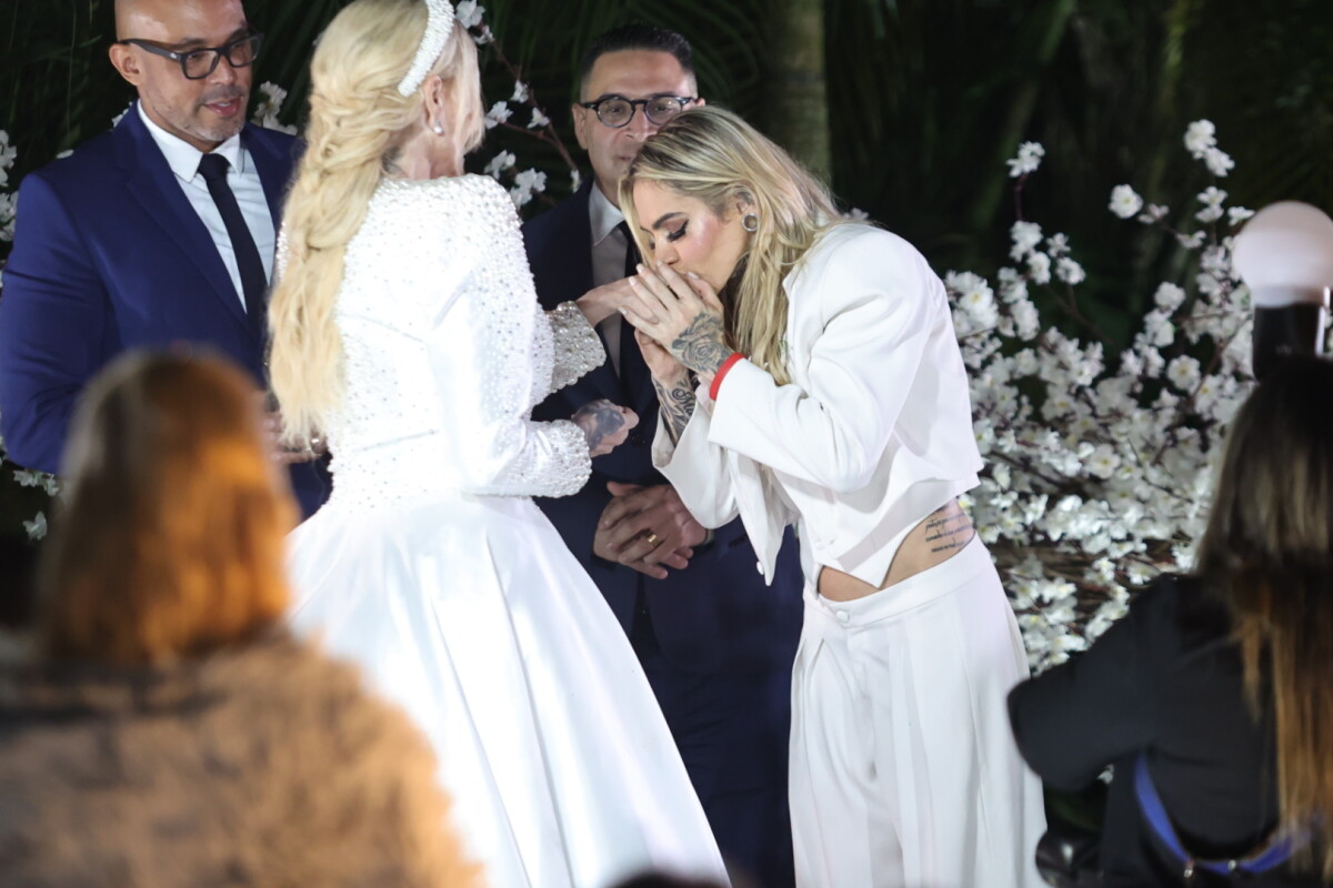 Foto: Casamento de Monique Evans e Cacá Werneck foi celebrado por casal ...