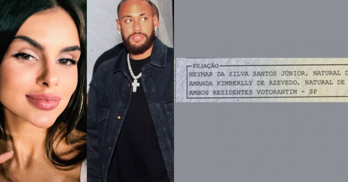 Neymar registra Helena! Documento comprova que jogador é mesmo o pai da ...