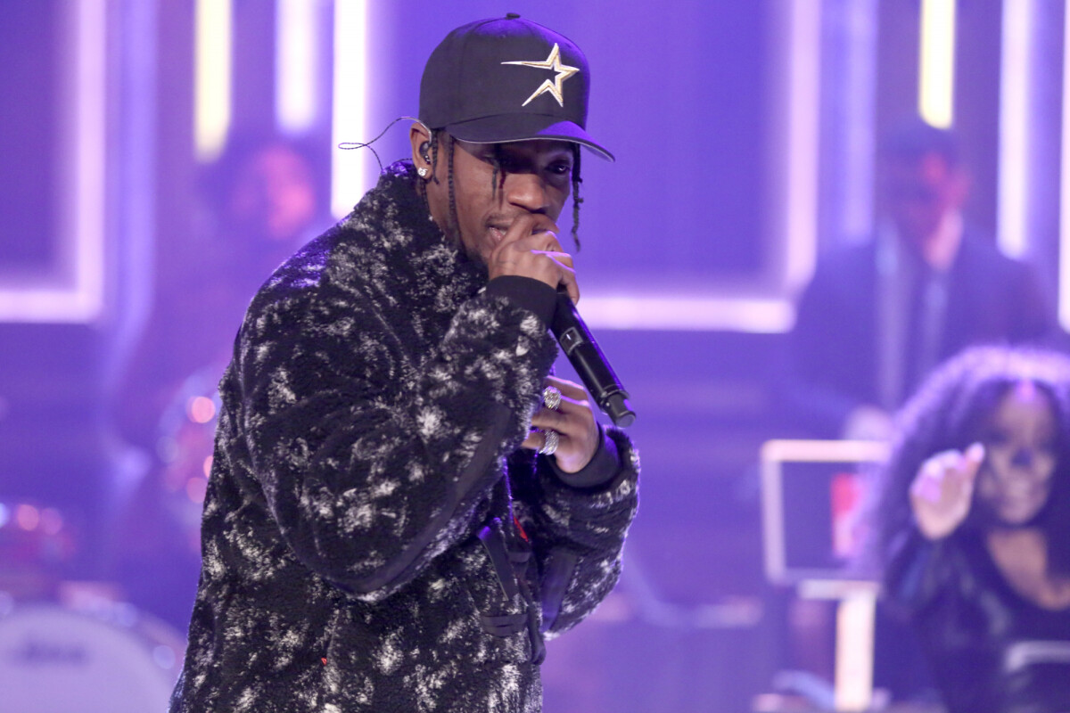 Foto: Travis Scott é o headliner desta sexta-feira (13) no Rock in Rio ...