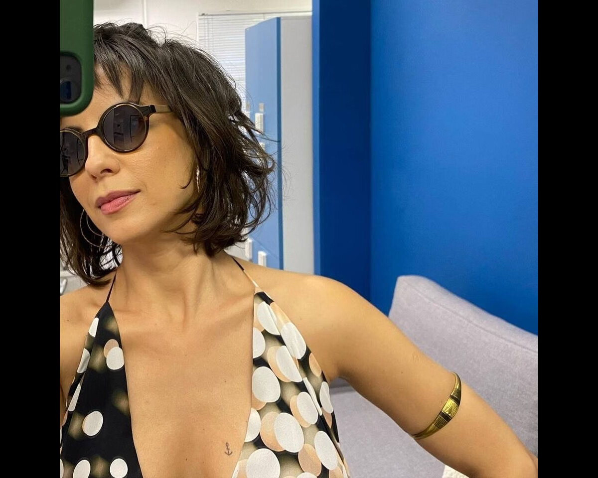 Foto: Andréia Horta anunciou em junho gravidez da primeira filha, fruto do namoro com o ator ...