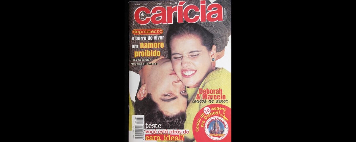 Foto: Nos anos 90, Deborah Secco teve um relacionamento como ex-paquiro ...