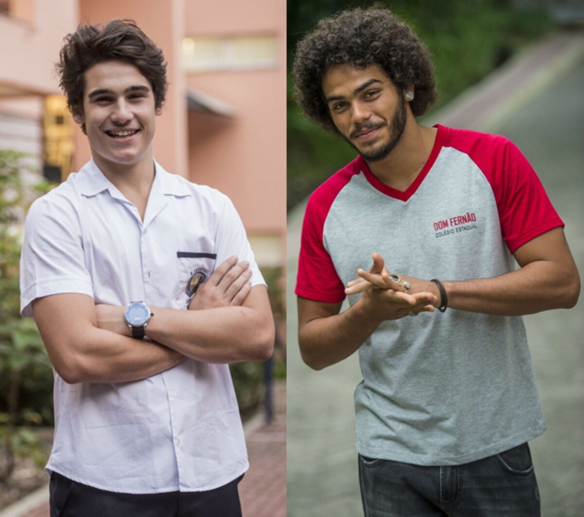 Foto: Novela 'Malhação': Rodrigo (Nicolas Prattes) e Pedro (Enzo Romani ...