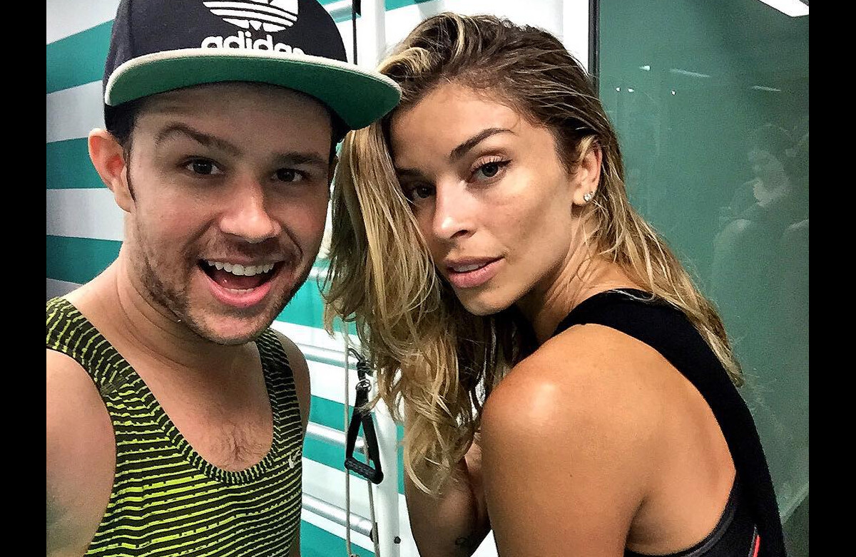 Foto: Justin Neto faz sucesso entre famosas como Grazi Massafera nas aulas de Dance Clip, que ...