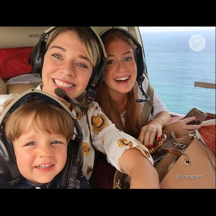 Marina Ruy Barbosa viajou de helicóptero com Luma Costa e Antonio ...