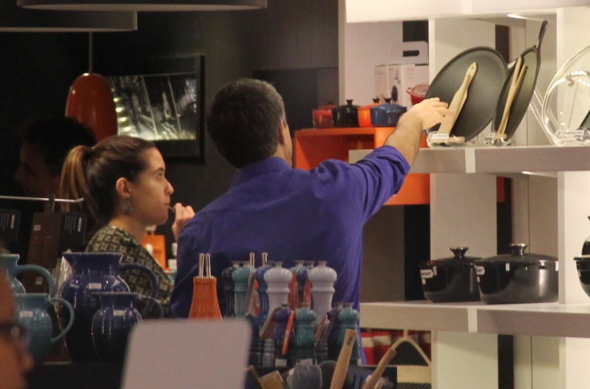 Foto: William Bonner entrou em uma loja de artigos domésticos, mas saiu ...