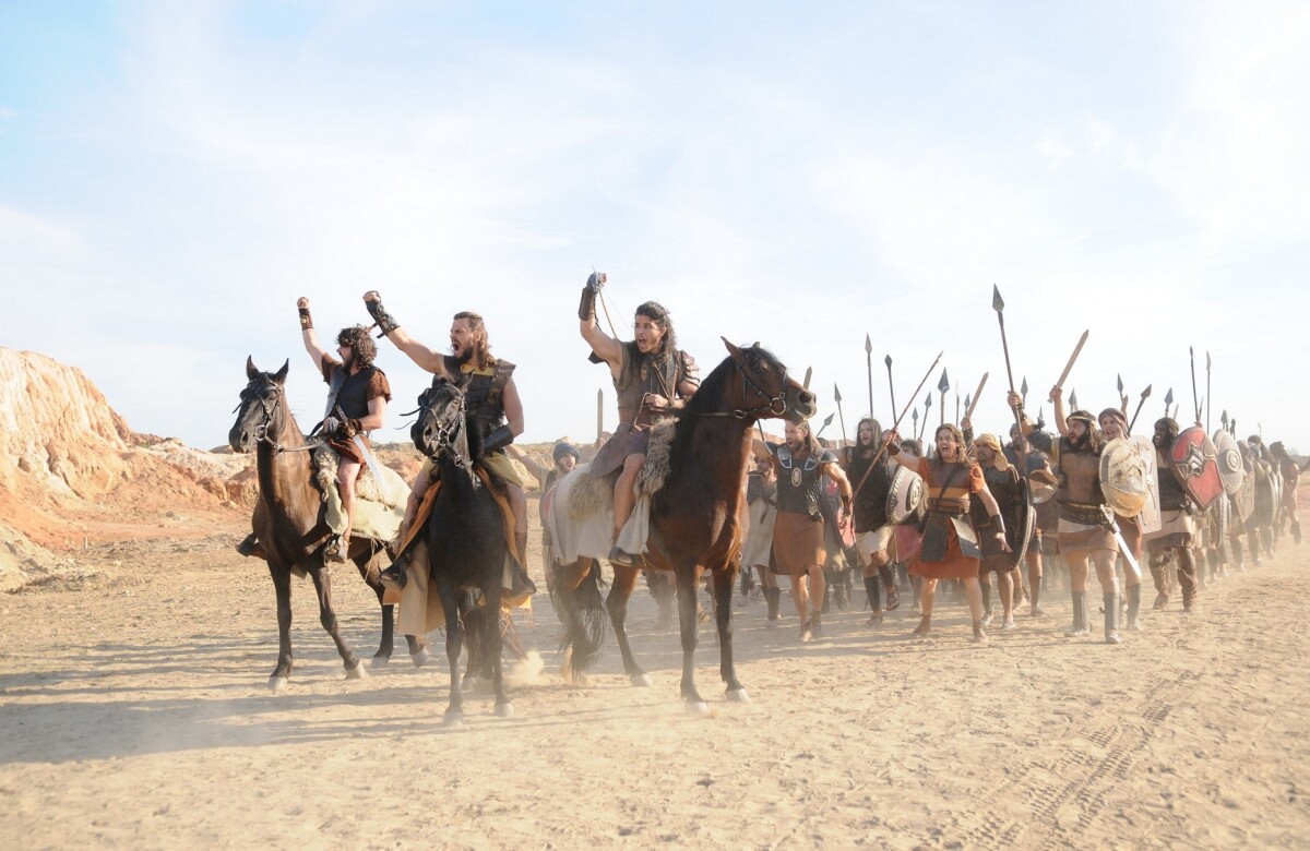 Foto: Os hebreus cumprem a missão dada por Deus e invadem a cidade de ...
