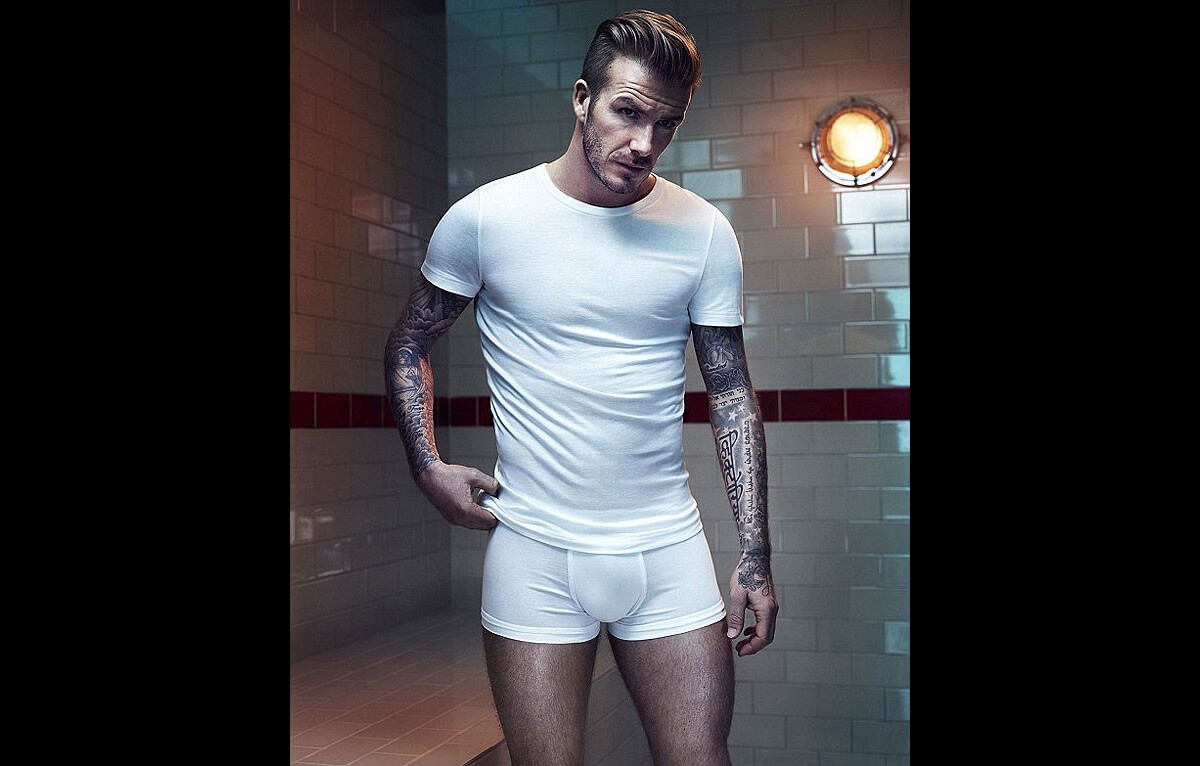 Foto: David Beckham é eleito melhor modelo de cuecas do século por ...