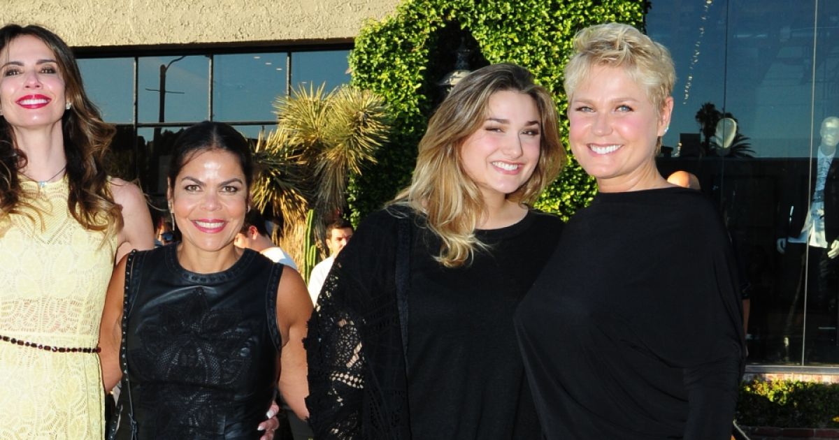 Sasha Meneghel, filha de Xuxa, assinou uma coleção de roupas para a ...