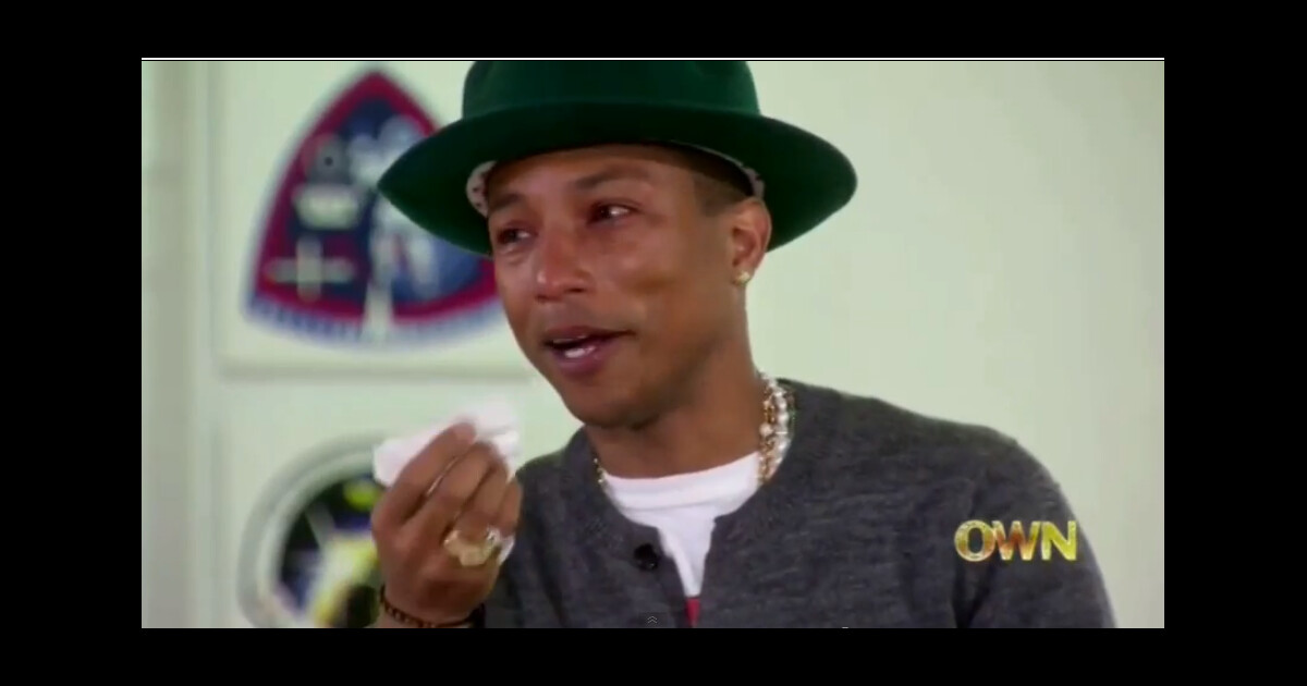 Pharrel Williams chora ao ver sucesso da música 'Happy' em entrevista à ...