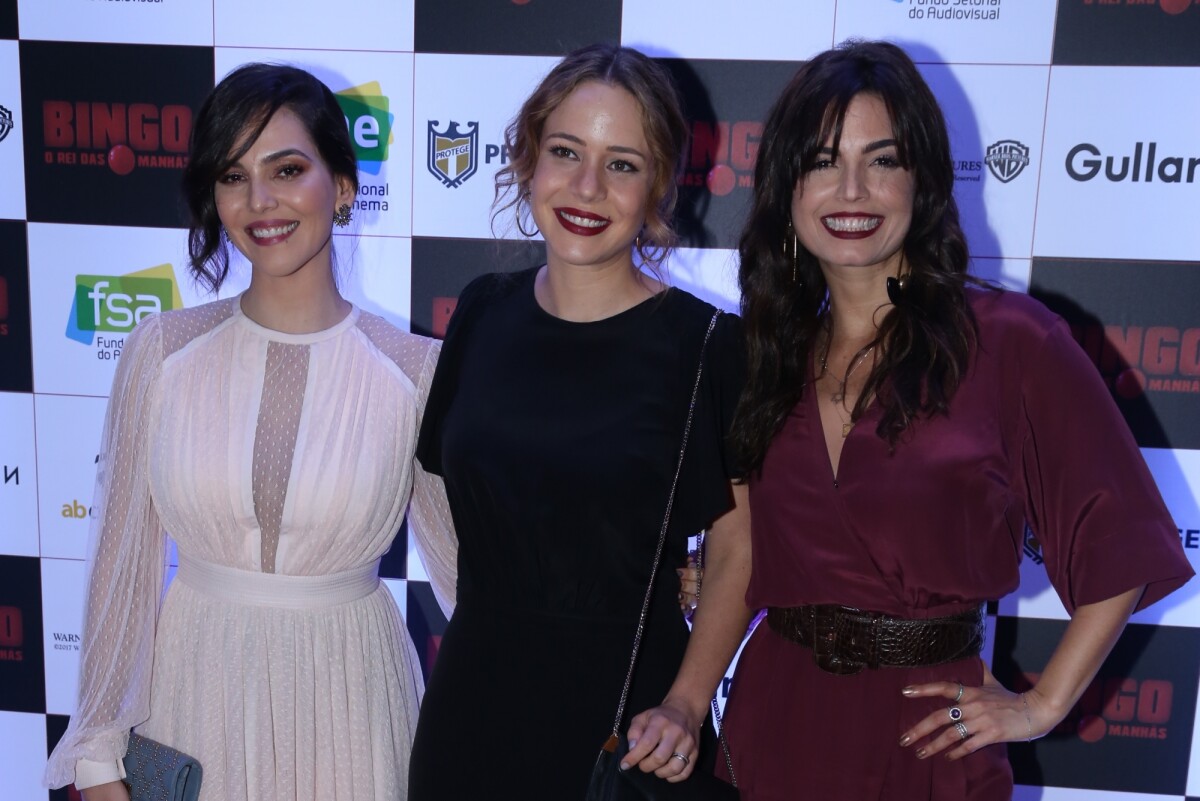 Foto: Tainá Müller, Leandra Leal e Emanuelle Araújo se reuniram na pré ...