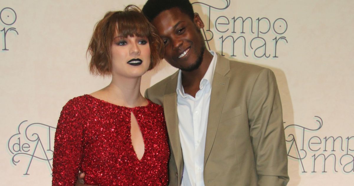 Giulia Gayoso e o namorado, Maicon Rodrigues, estão na mesma novela ...