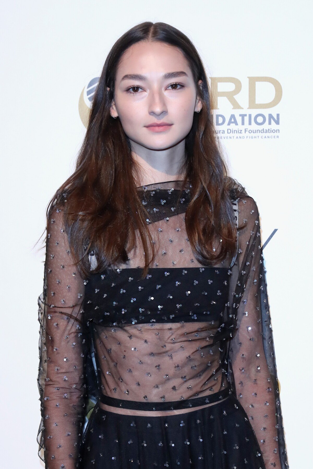 Foto: A modelo Bruna Tenorio apostou na transparência com look Dior ...