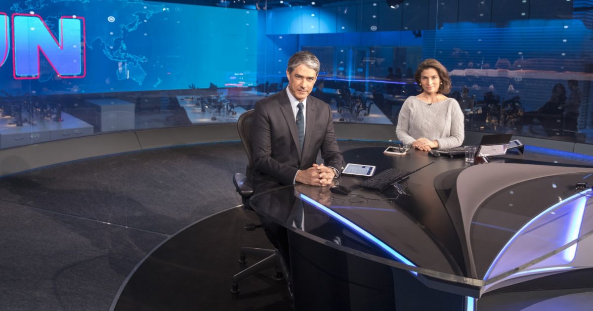 'Boa noite! E ai Bonner? Está melhor? Boa recuperação! Para Renata, um ...