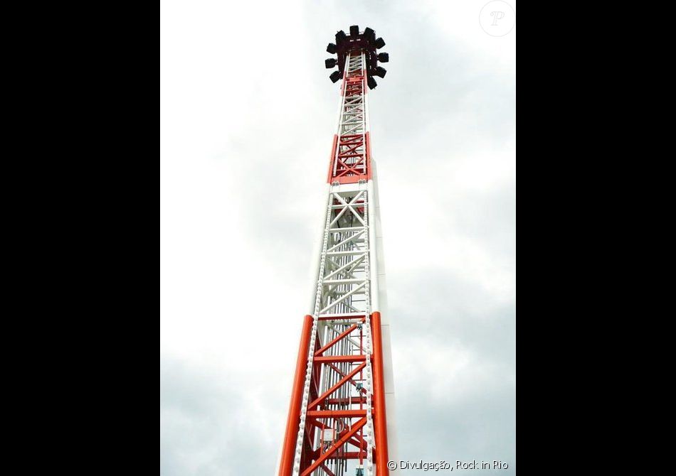 O festival terá como atração a Mega Drop – maior torre de queda livre ...