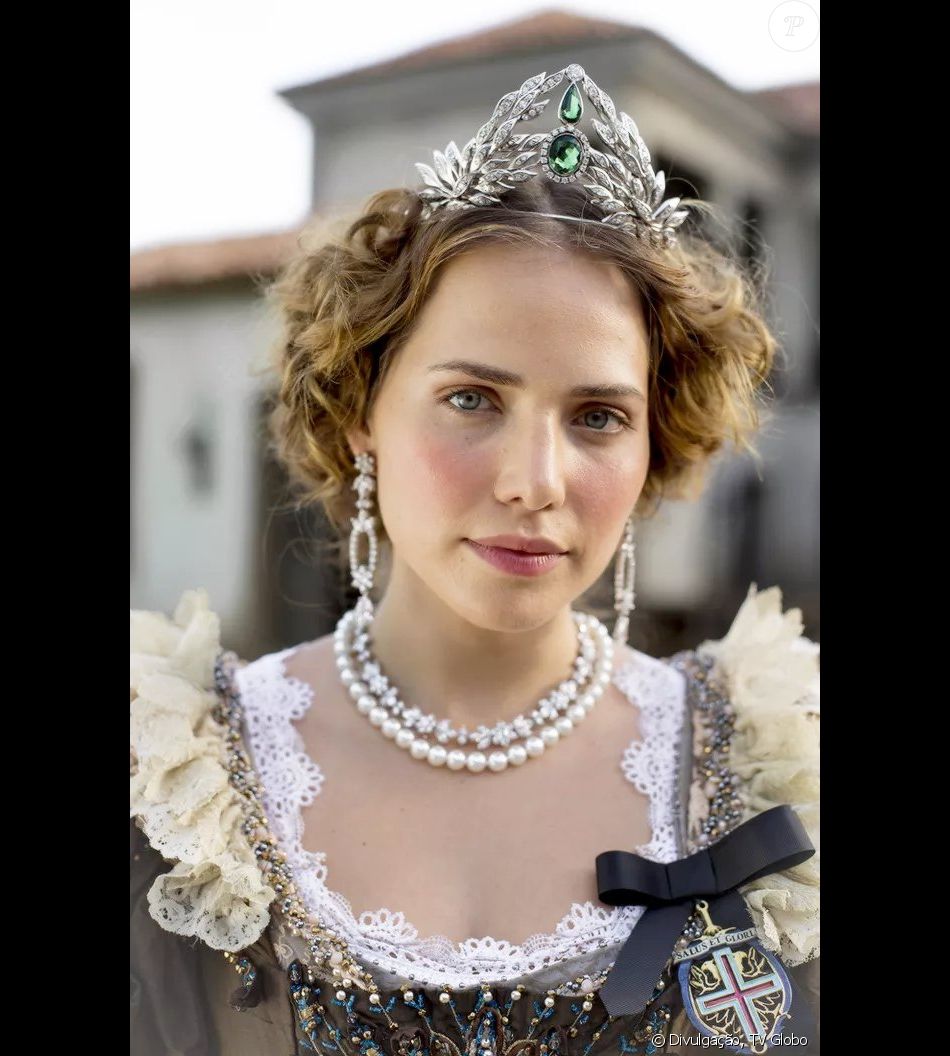 A princesa Leopoldina (Leticia Colin) foi um grande destaque da novela ...