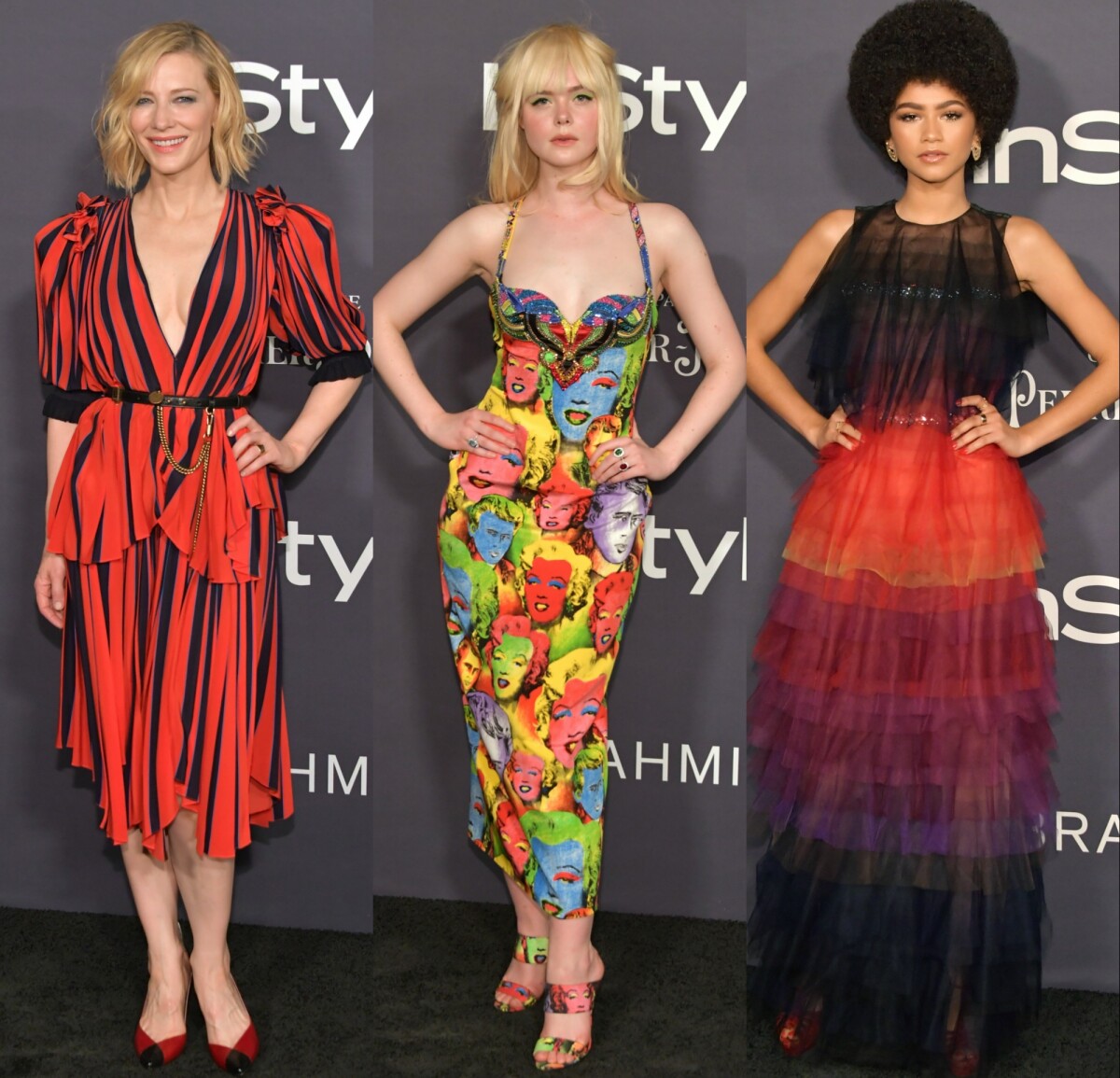 Foto: Looks de Cate Blanchett, Elle Fanning e Zendaya chamaram atenção ...