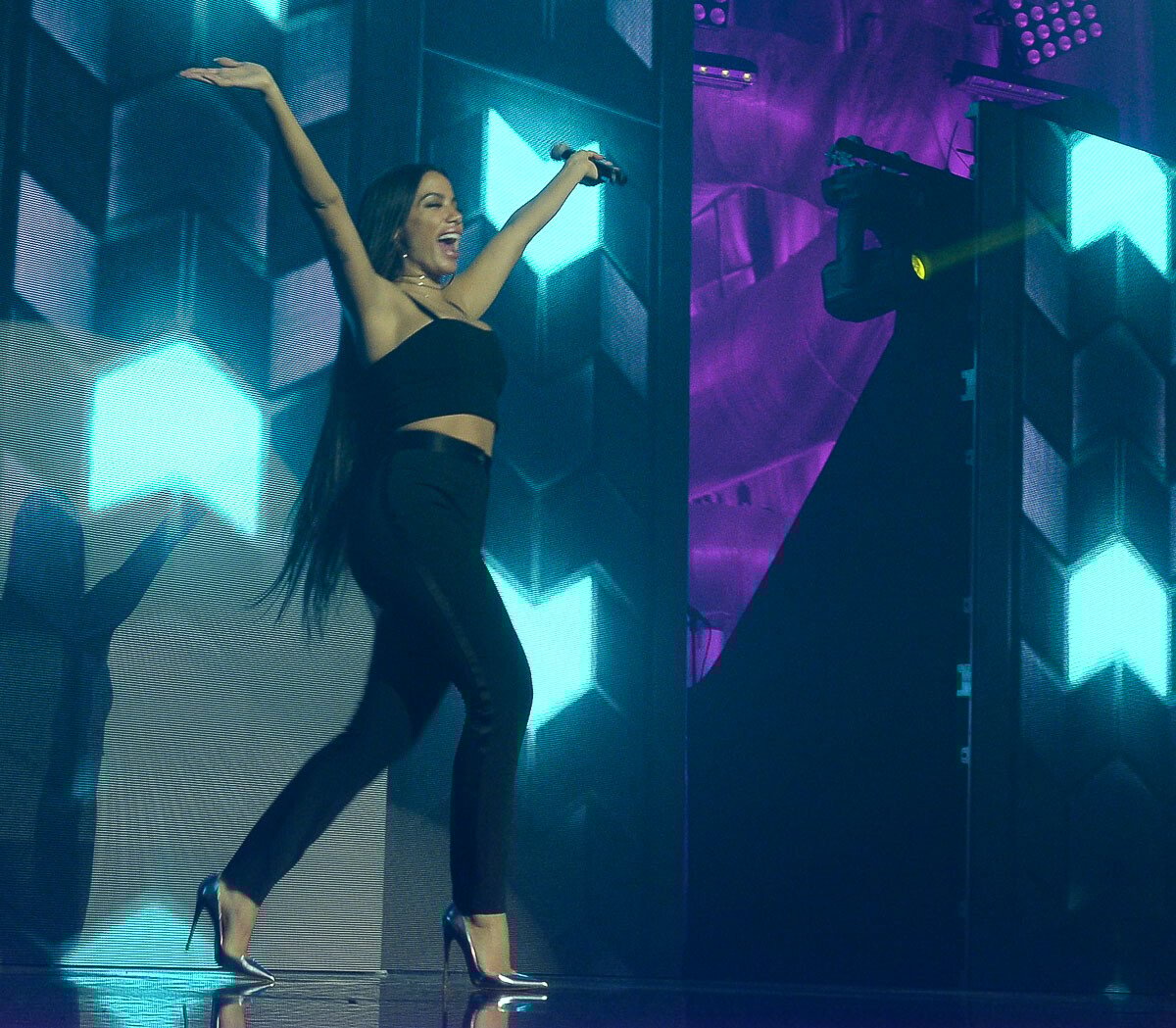 Foto: Anitta, maior vencedora do Prêmio Multishow de Música, negou que ...