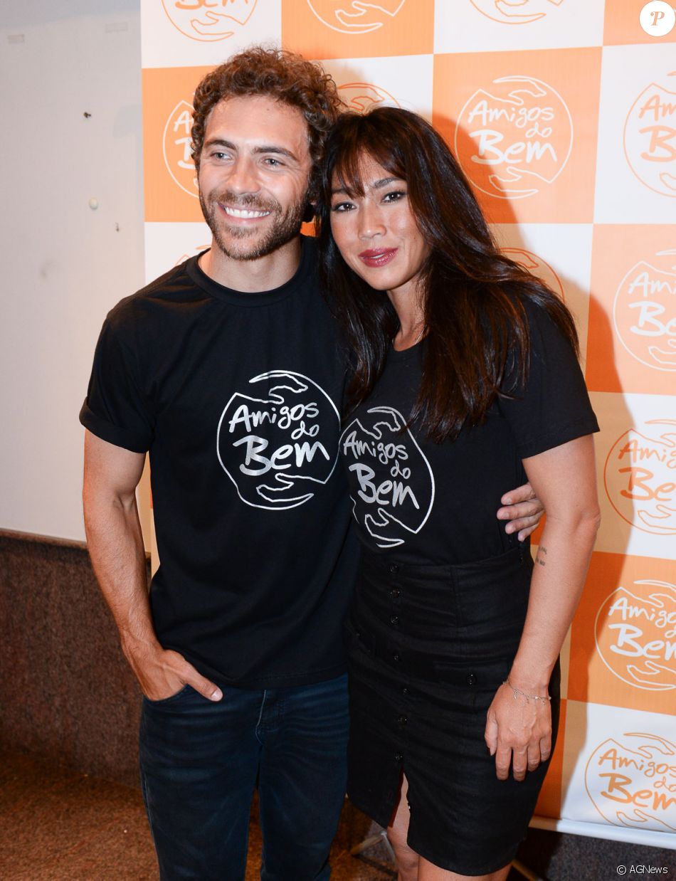 Dani Suzuki e Fernando Roncato posaram em público pela primeira vez ...