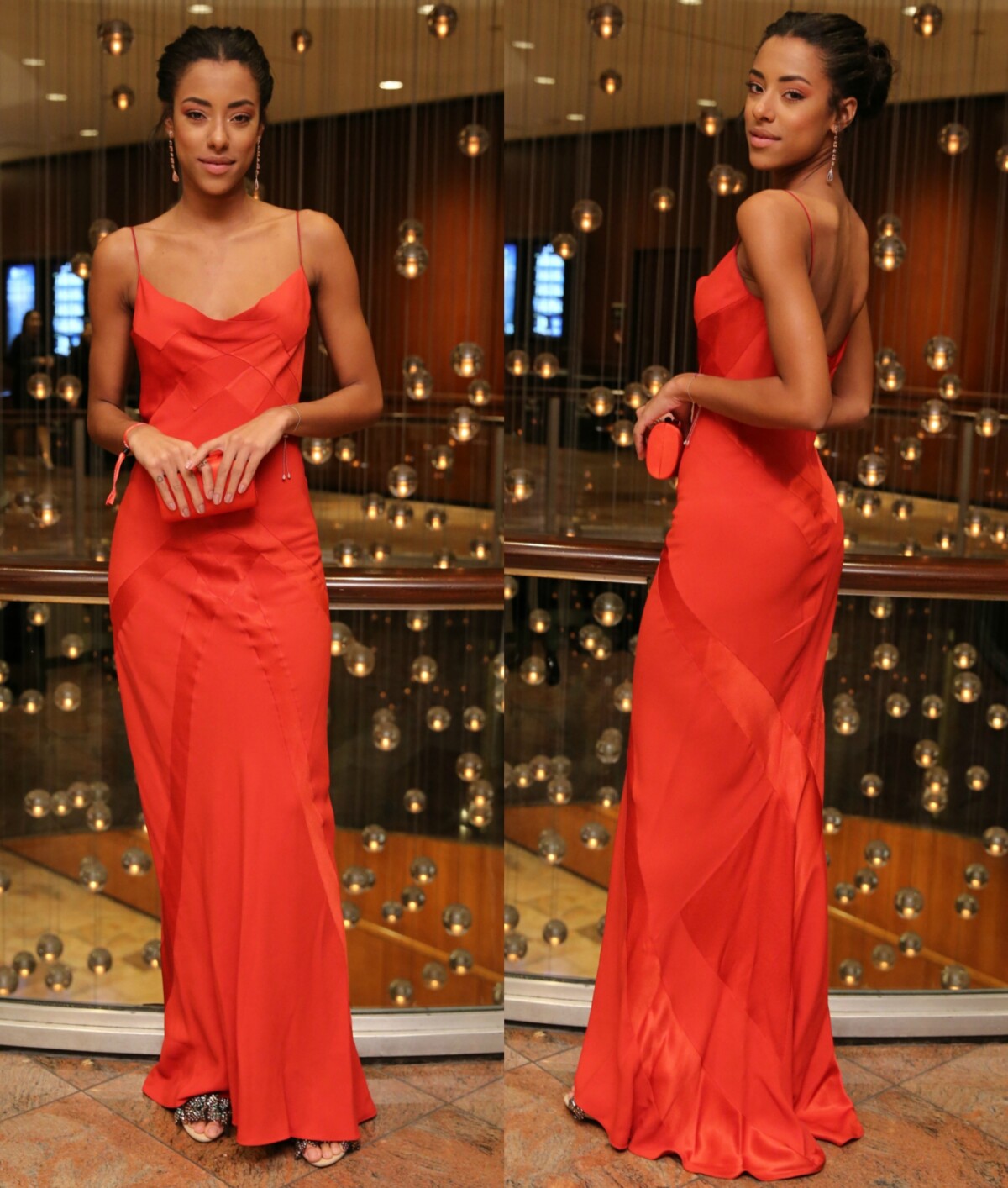 Foto: Yara Charry usou vermelho poderoso da grife Dior - Purepeople