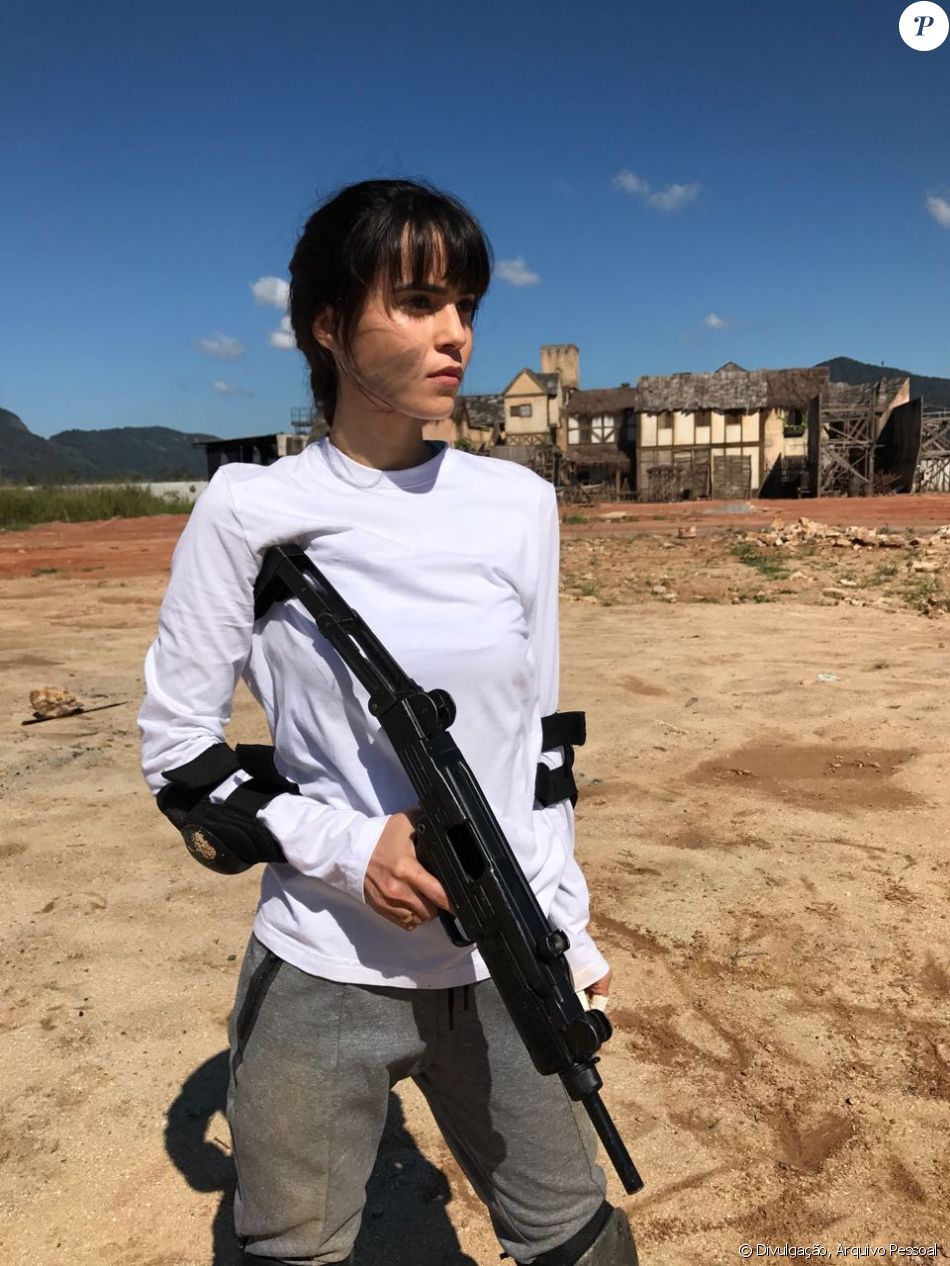 A preparação de Brendha Haddad para a novela incluiu krav magá e ...