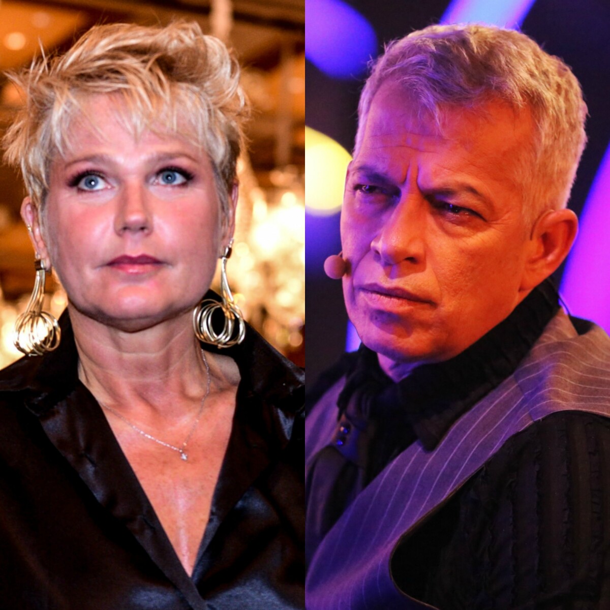 Foto: Xuxa não gostou da opinião de Jaime Arôxa durante o 'Dancing ...