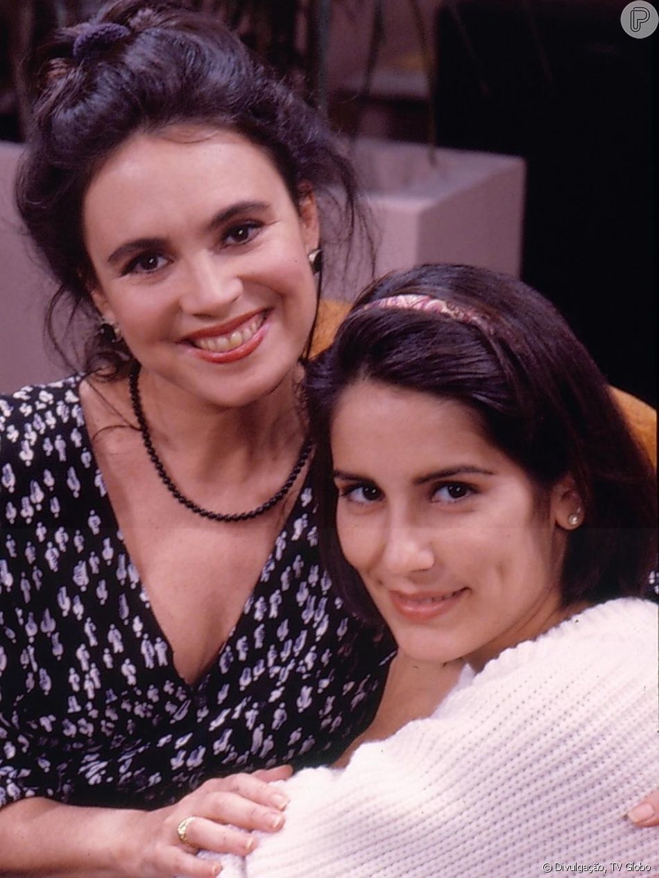 Na novela 'Vale Tudo', Raquel Accioli (Regina Duarte), mãe de Maria de Fátima (Glória Pires), se ...