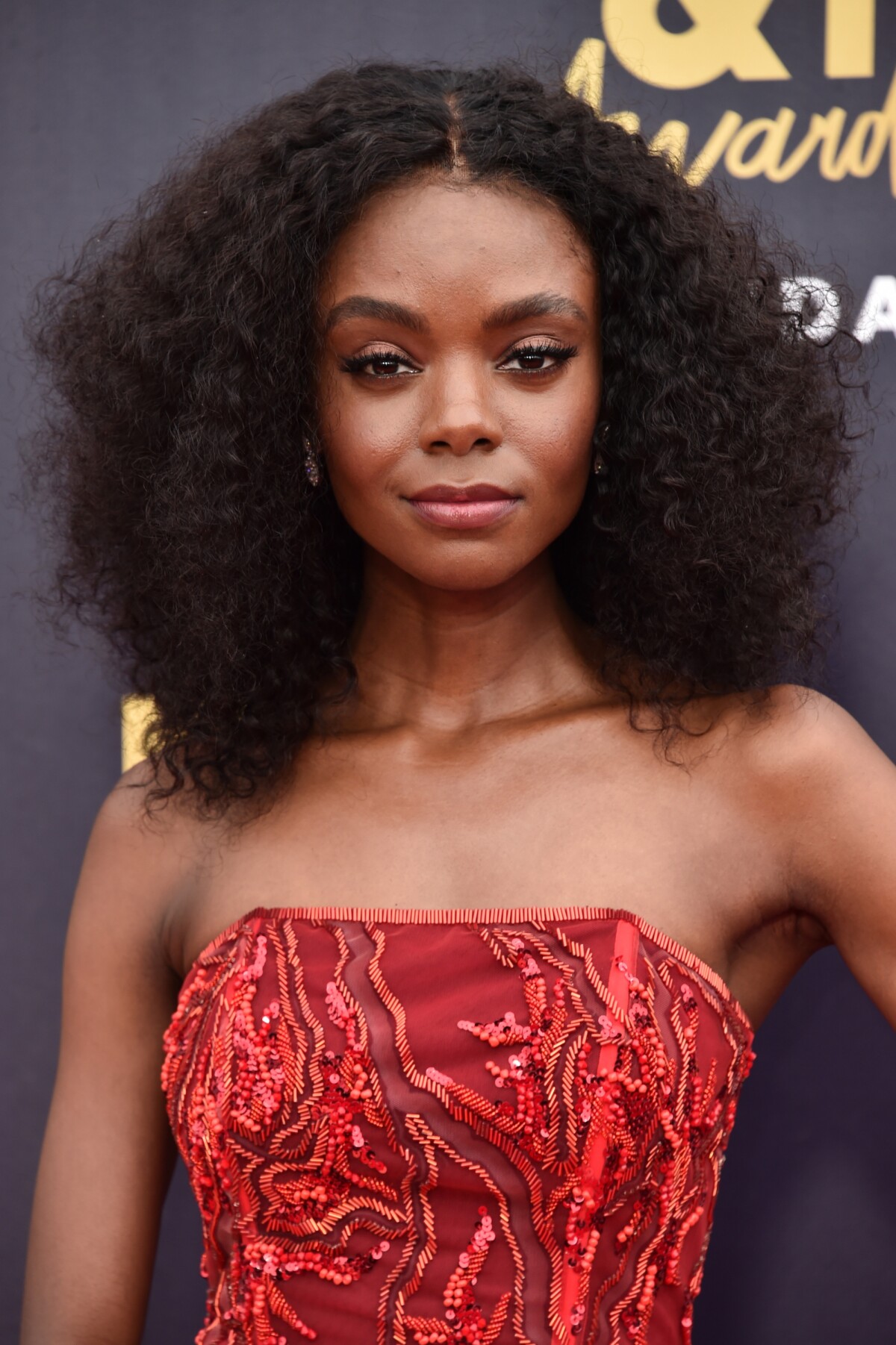 Foto: Ashleigh Murray no 2018 MTV Movie and TV Awards, realizado no ...