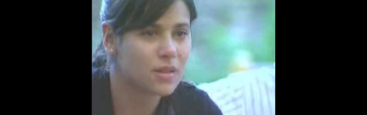 Foto: Cidia se mostrou muito sensível durante o programa e se emocionou ...