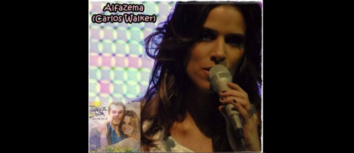 Foto: Em 2013, Cidia Luize gravou a música 'Alfazema', que foi tema da ...