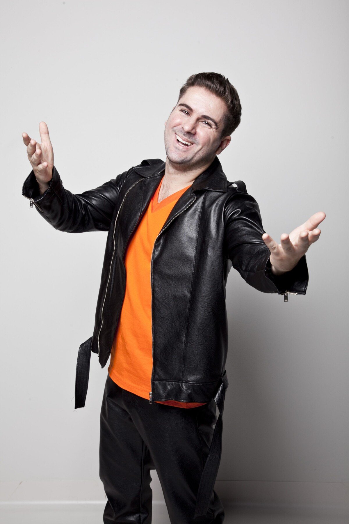 Foto: O humorista Fausto Fanti, intérprete do personagem Renato, do ...