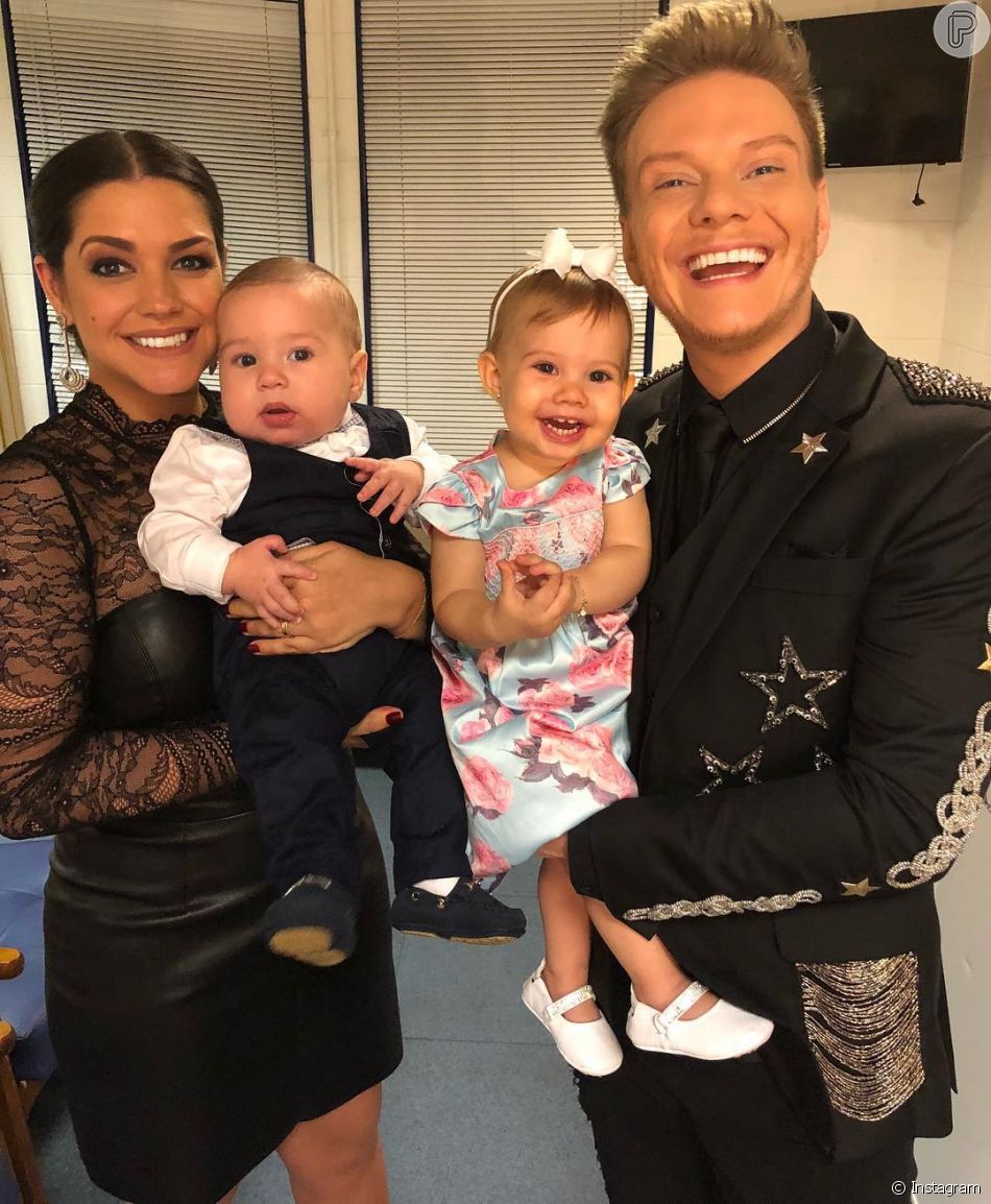 Michel Teló diminuiu o ritmo de shows para ficar mais tempo com a ...