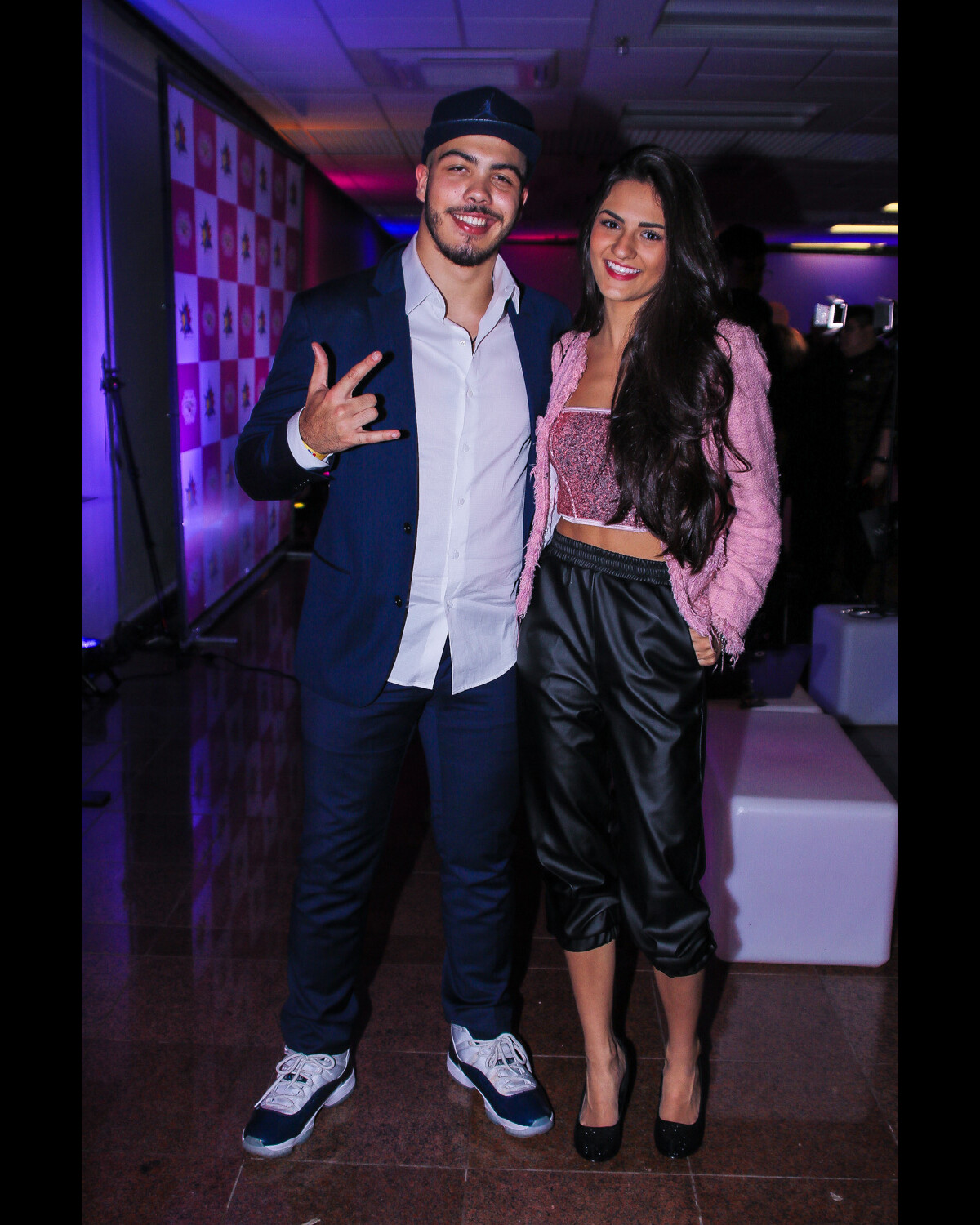 Foto: Ronald Lima e a namorada, Luiza Basile, prestigiaram o Prêmio ...