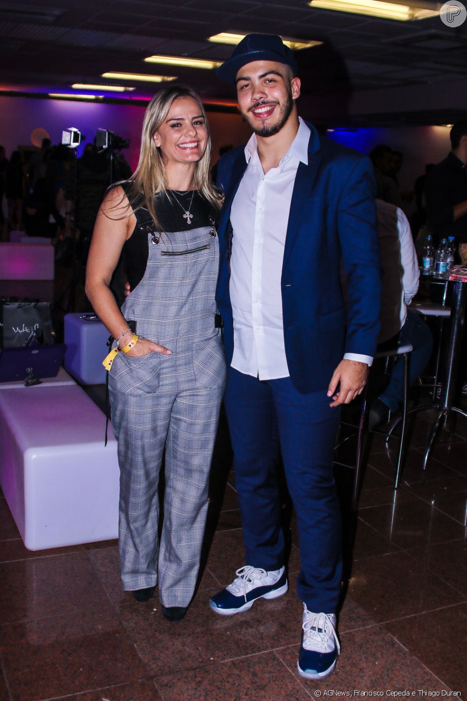 Ronald Lima foi acompanhado pela mãe, Milene Rodrigues, no Prêmio Jovem ...