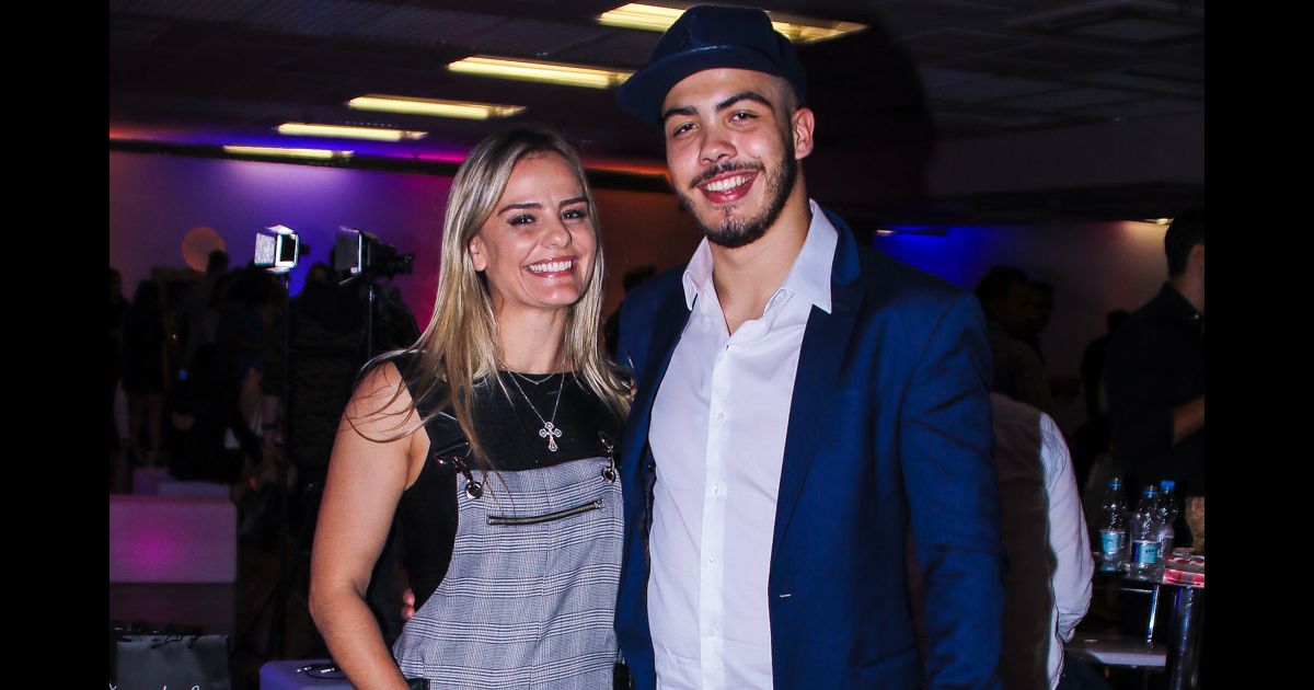 Ronald Lima foi acompanhado pela mãe, Milene Rodrigues, no Prêmio Jovem ...