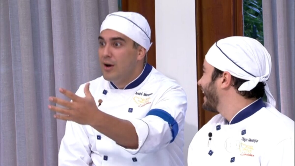Foto: André Marques está participando do quadro 'Super Chef ...
