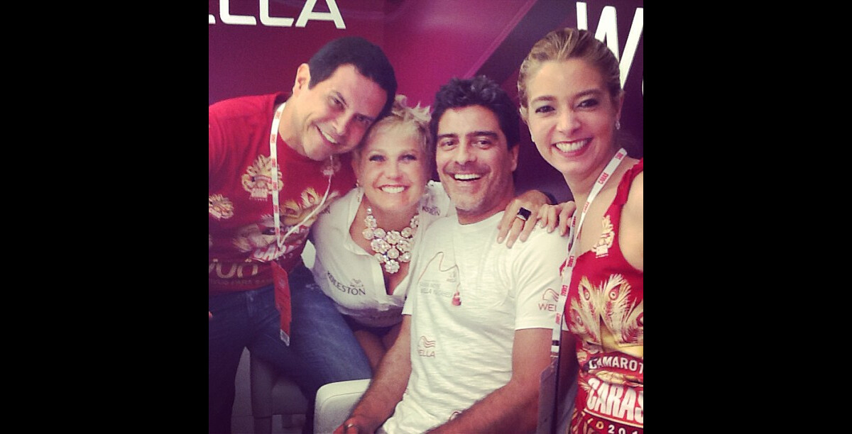 Foto: Junno Andrade e Xuxa se divertem no Carnaval do Rio - Purepeople