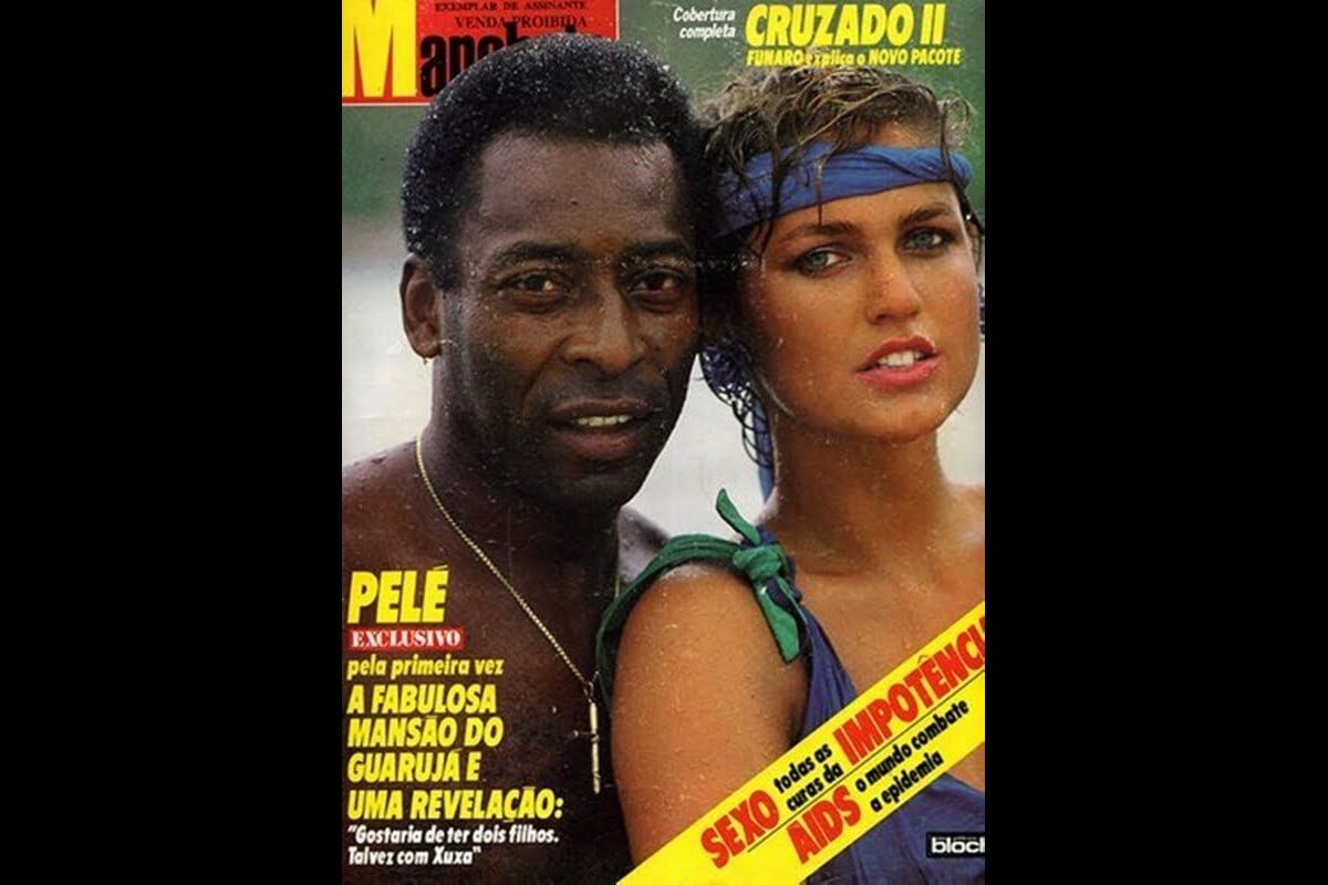 Foto: Xuxa e Pelé se conheceram em um ensaio fotográfico em 1980 e ...