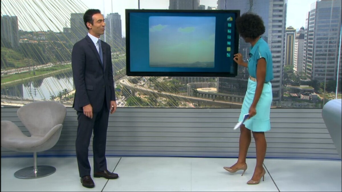 Foto: Cesar Tralli respondeu: 'Não tenho tido muito tempo não, Maria ...