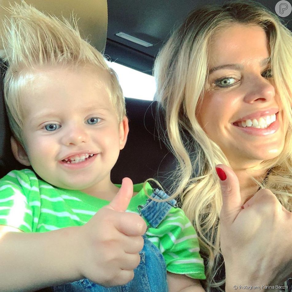 Karina Bacchi tem planos de dar um irmãozinho para o filho, Enrico ...
