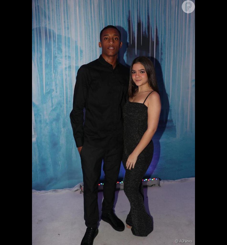 João Pedro, namorado de Mel Maia, gravou uma entrevista para o Globo ...