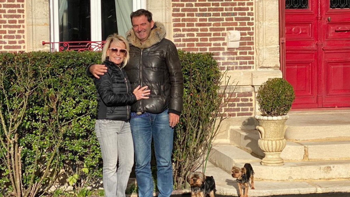 Foto: Ana Maria Braga e o francês Johnny Lucet se casaram em uma ...
