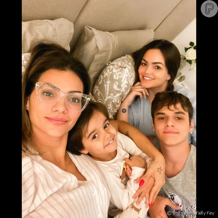 Kelly Key posta foto com filhos e fala sobre os desafios da maternidade ...