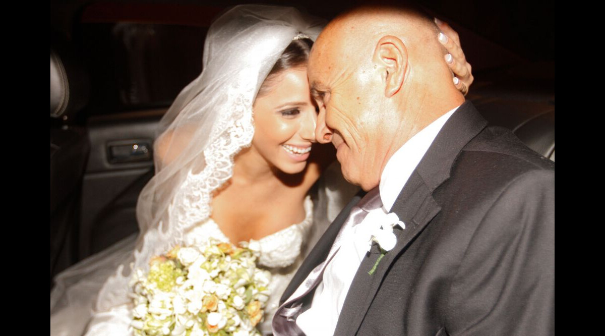 Foto: Paola Machado e o pai - Purepeople