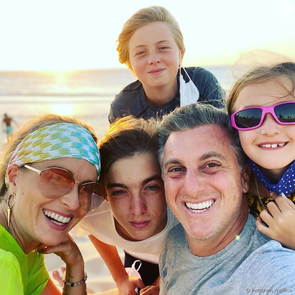 Angélica e Luciano Huck têm 3 filhos: Eva, de 8 anos, Benício, de 13, e ...